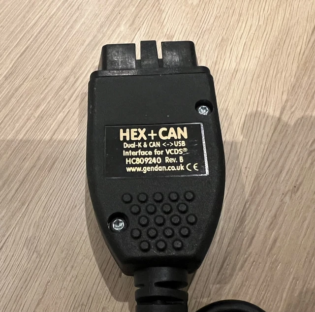 GENUINE ROSS TECH VCDS VAG Hex + Can USB Unlimited VIN, VW Audi Skoda Seat £320.00 - PicClick UK