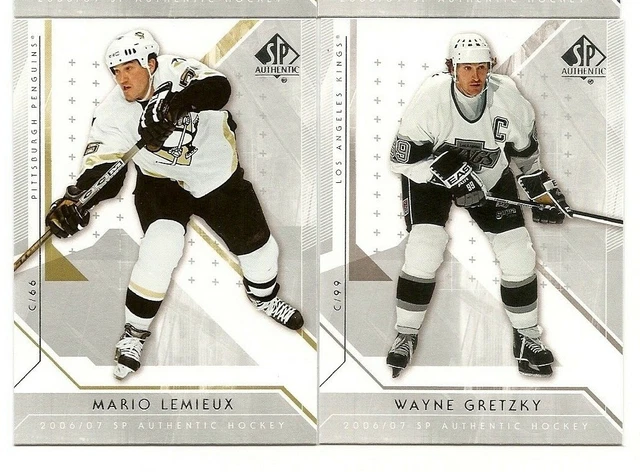 2006-07 SP AUTHENTIC Hockey Base Set 89/100 Gretzky Howe Lemieux Orr ...