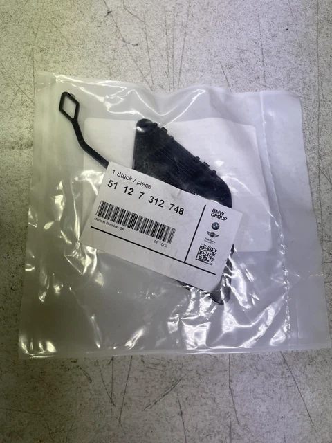 GENUINE BMW F30 F35 Bumper Tow Hook Eye Cap Cover Primed OEM ...