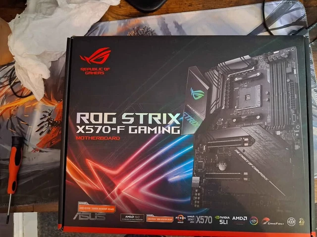 ASUS ROG STRIX X570-F Gaming, AM4, AMD Motherboard £104.72 - PicClick UK