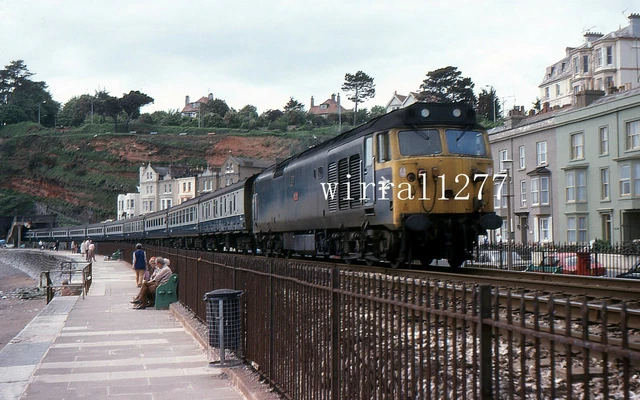6X4 COLOUR RAILWAY photograph Class 50 50023 at Dawlish 09.06.79 £1.00 ...