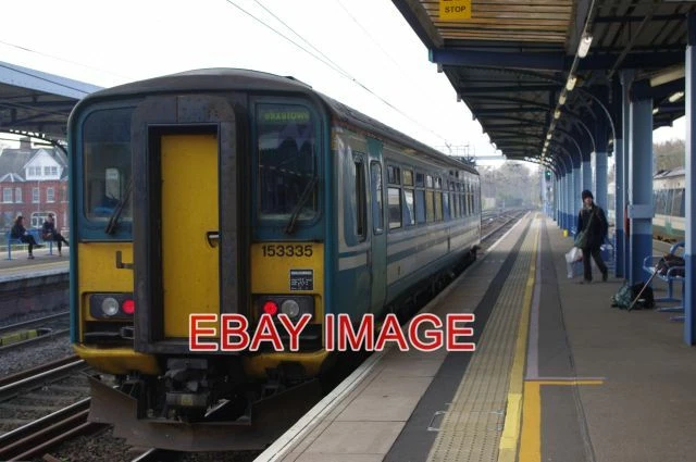 PHOTO CLASS 153 Set 153335 At Ipswich On A Felixstowe Service £1.00 ...