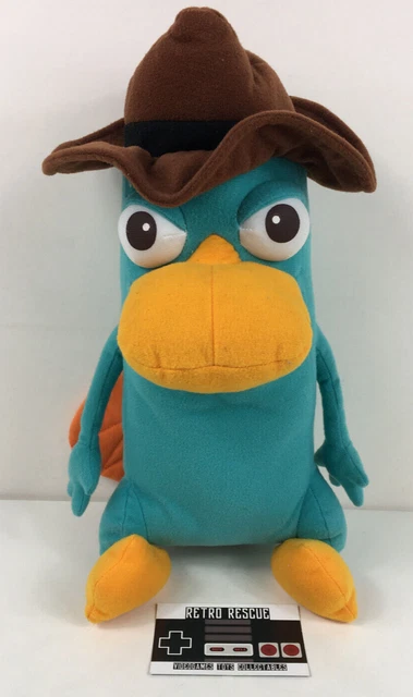 PHINEAS FERB AGENT P Perry Platypus Soft Toy Plush Disney £7.99 ...