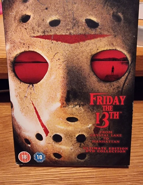 FRIDAY THE 13TH Complete Collection 1-8 ultimate Box Set * RARE UK ...