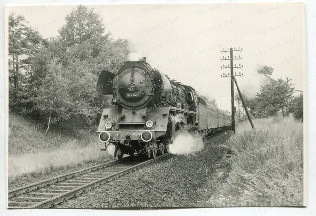 EISENBAHN FOTO DDR Dampflok DR 03 2172 Ort unbekannt (A2139) EUR 3,65 ...