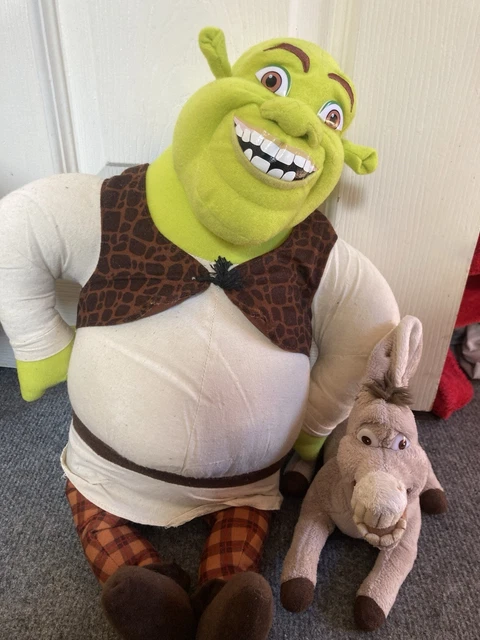 SHREK AND DONKEY Plush Soft Toy Bundle Dreamworks movie merchandise £16 ...