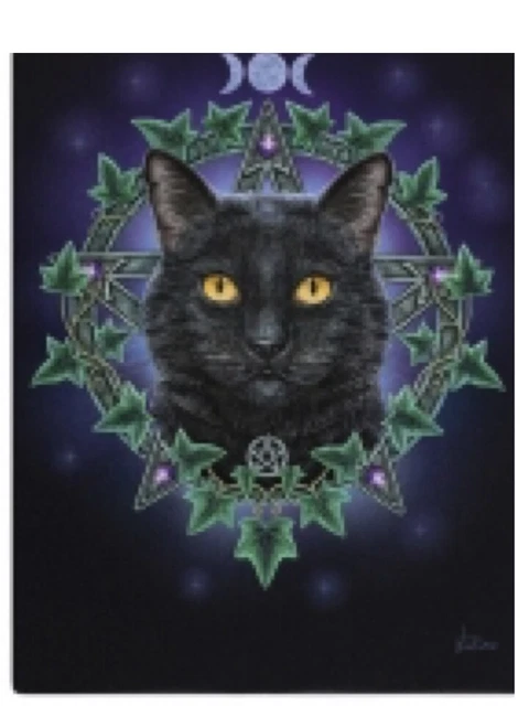 LISA PARKER CANVAS prints The Charmed Cat LP39127 Home Decor Wall ...