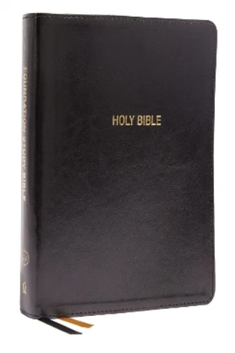 THOMAS NELSON KJV, Foundation Study Bible, Large Print, Leathers (de ...