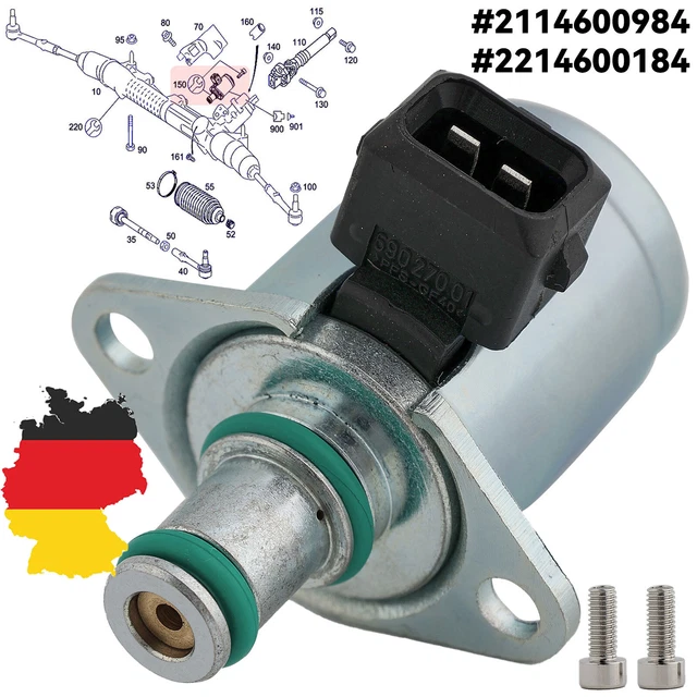 VALVOLA STERZO PARAMETRI per Mercedes-Benz W204 W212 W164 W251 W211 ...