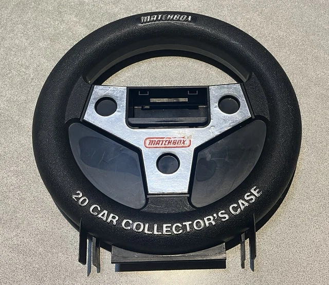 MATCHBOX 20 CAR Collector's Carrying Case Steering Wheel Vintage 1983 ...