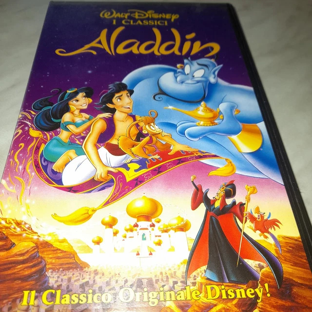 [VHS] ALADDIN 1994 Walt Disney - PRIMA EDIZIONE EUR 8,00 - PicClick IT