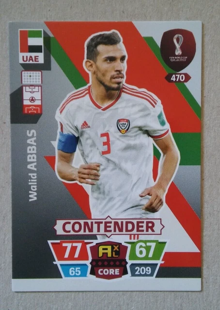 PANINI WORLD CUP Qatar 2022 card Walid Abbas of UAE EUR 1,02 - PicClick IT