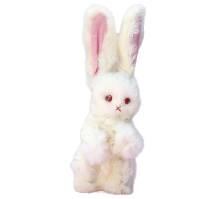 RARE VINTAGE WHITE Plush Plushie Bunny Rabbit Stuffed Animal Jerry ...