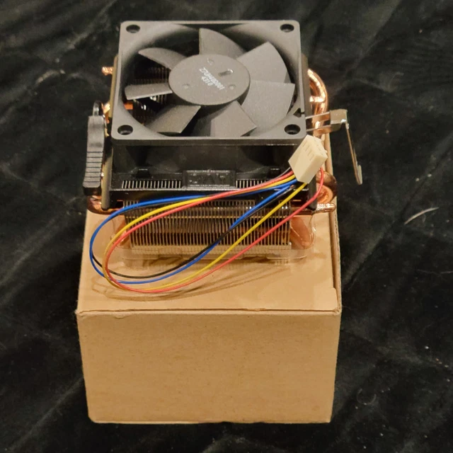 AMD AV-Z7UH40Q001 SOCKET AM3/AM2 4-pin CPU COOLING Fan & Heatsink w ...