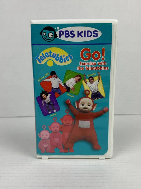 TELETUBBIES GO! EXERCISE with the Teletubbies (VHS TAPE) 2001 Tested ...