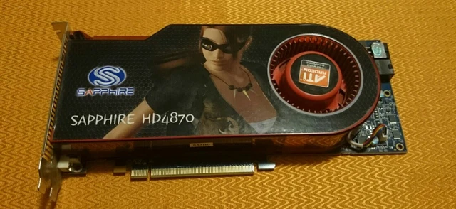 SAPPHIRE ATI RADEON Hd 4870 512Mb Gddr5 Pci-E Dual Dvi-I/Tvo-Guasta Scheda Video EUR 3,00 ...