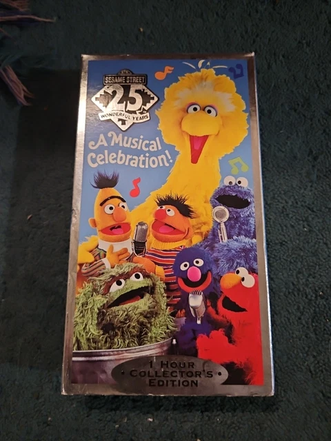 SESAME STREET 25 A Musical Celebration 1993 Vhs Vintage Tape Rare £7.35 ...