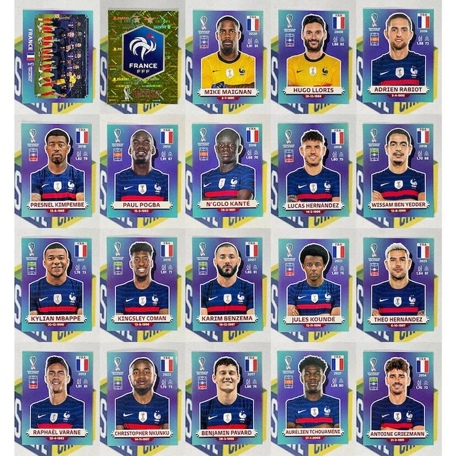 PANINI QATAR 2022 World Cup Sticker France Team EUR 1,00 - PicClick IT