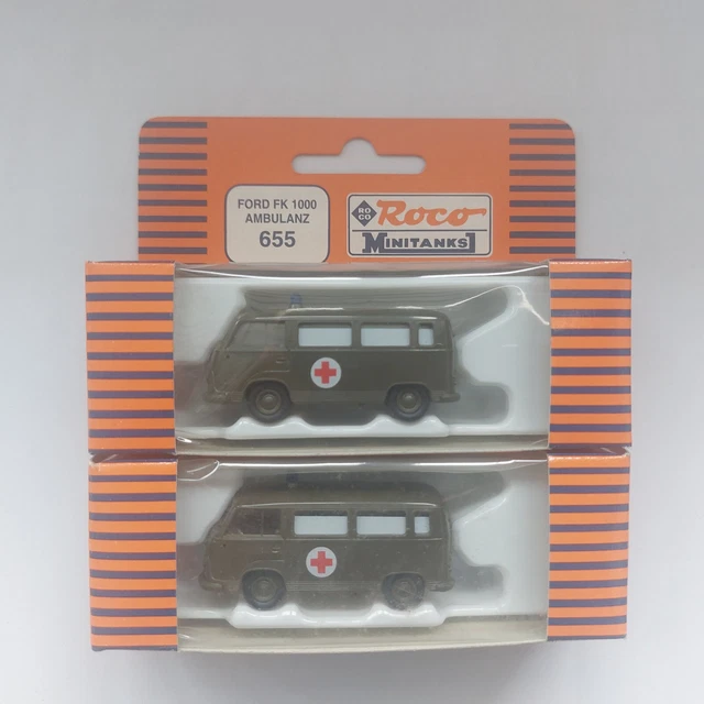 3 STK. ROCO Minitanks 469/592/616 Militär Panzer / unbespielt / OVP / 1 ...