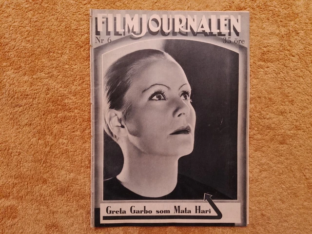 GRETA GARBO COVER 1932 T. BANKHEAD Anny ONDRA R. COLMAN Dorothy JORDAN ...