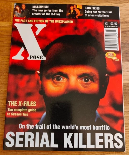 MAGAZINE - X-POSE Issue #2 1996 Serial Killers Dark Skies X-Files ...
