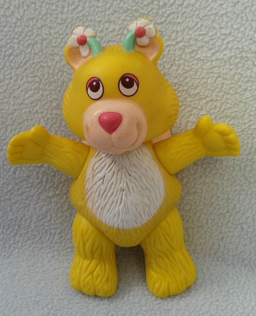 VINTAGE 80S HASBRO Disney Wuzzles BUTTER BEAR butterbear poseable ...