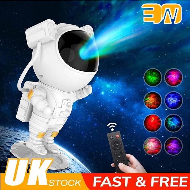 ASTRONAUT TOY STARRY Sky Projector Light Gypsophila Laser Projection ...