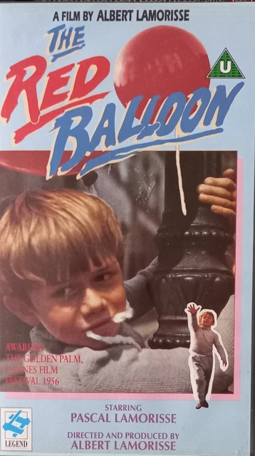THE RED BALLOON VHS PAL Video Tape Cert U Albert Lamorisse £12.99 ...