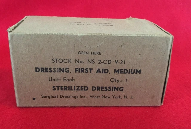 WW2 ERA US Army First Aid Dressing $15.00 - PicClick CA