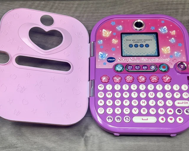 VTECH SECRET SAFE Diary Selfie Music Interactive Electronic Toy Face ...