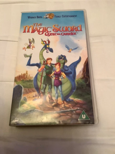 THE MAGIC SWORD Quest For Camelot (VHS/SUR, 1999) £0.99 - PicClick UK