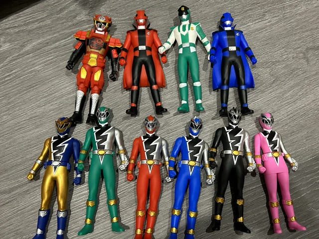 SUPER SENTAI SENTAI Hero Ryusoulger Figure 10 Pieces Set Softbi Power ...