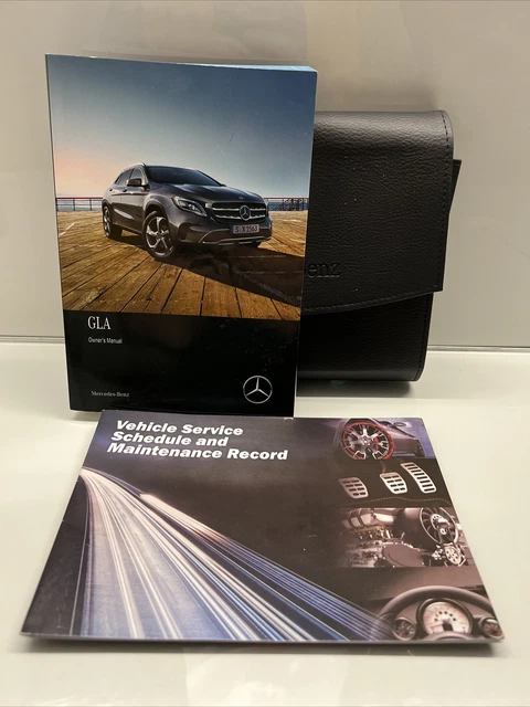 MERCEDES GLA X156 Owners Pack / Handbook / Manual + Wallet. 2017~2019 ...