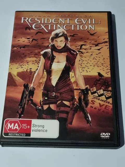 RESIDENT EVIL EXTINCTION Milla Jovovich PAL DVD R4 Movie VGC n11 $7.93 - PicClick AU