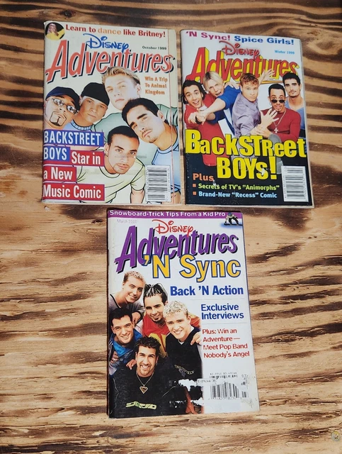 DISNEY ADVENTURES MAGAZINE Lot of 3 October 1999, Winter 1999, March ...
