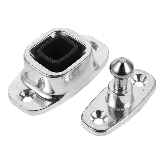 RV TRAILER DOOR Holder: Plunger and Socket Heavy Duty Van Door Latch ...