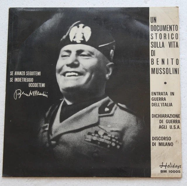 BENITO MUSSOLINI - I discorsi di Benito Mussolini EUR 20,00 - PicClick DE