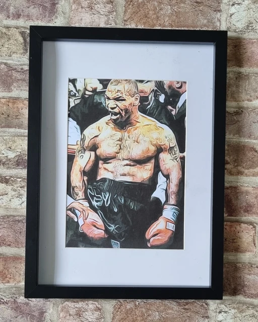 MIKE TYSON IRON Mike Tyson Boxing world boxing champion Pop art tribute ...
