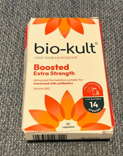 BIO-KULT BOOSTED 30 Capsules Microbiome Support Gut Health £16.15 ...