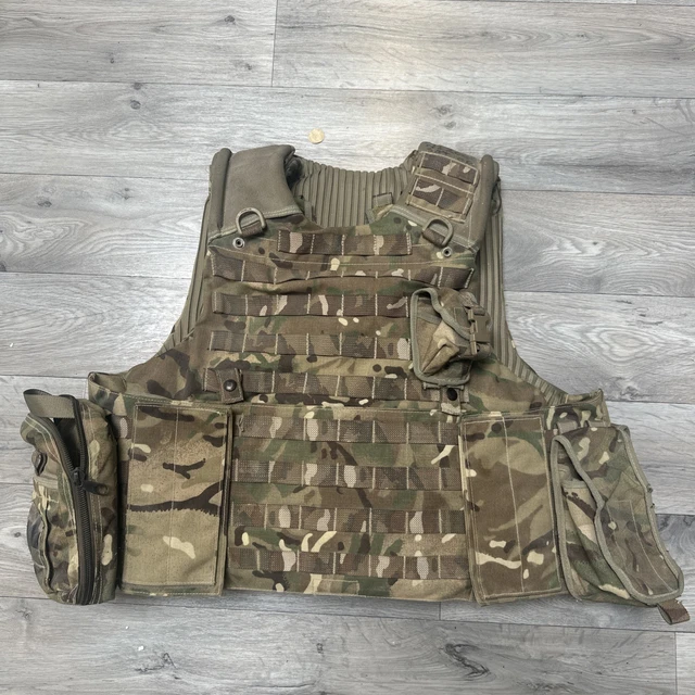 BRITISH ARMY MTP Osprey Body Armour with HARD PLATES !! VERY RARE!! £ ...