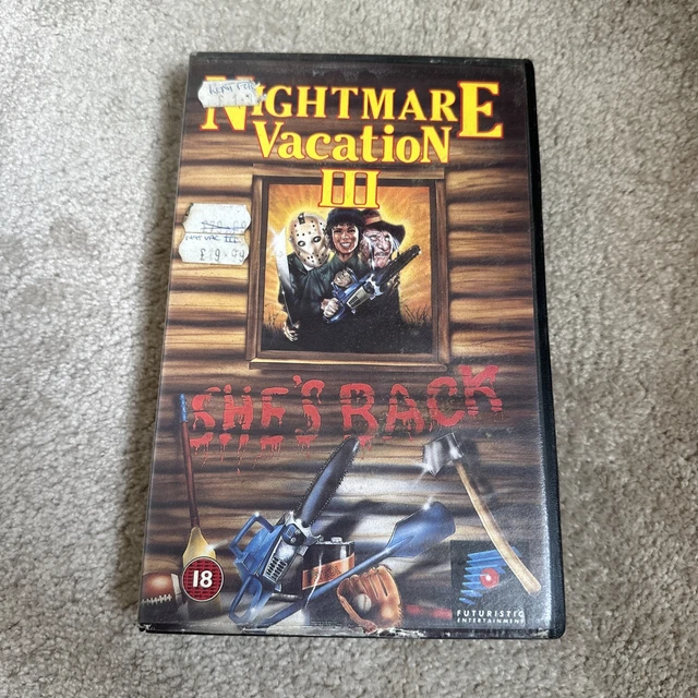 RARE NIGHTMARE VACATION 3 Box Only VHS £10.78 - PicClick UK