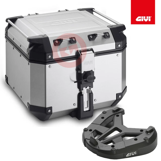 GIVI TOP-CASE OUTBACK OBKN42A + Set Plaque SR2150 M7 Yamaha X-Max 400 ...
