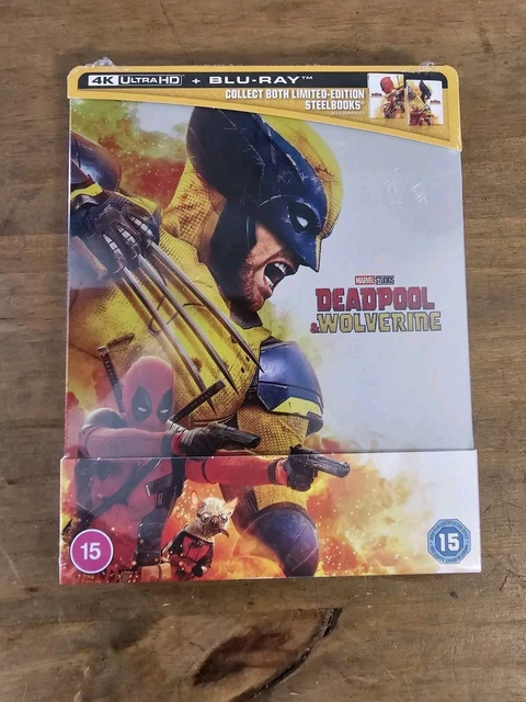 DEADPOOL & WOLVERINE “Wolverine” Limited Edition 4K UHD Blu-ray Steelbook £29.99 - PicClick UK