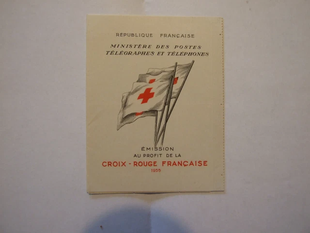 FRANCE - CARNET Croix Rouge 1955 neuf** sans charn./MNH EUR 1,00 - PicClick FR