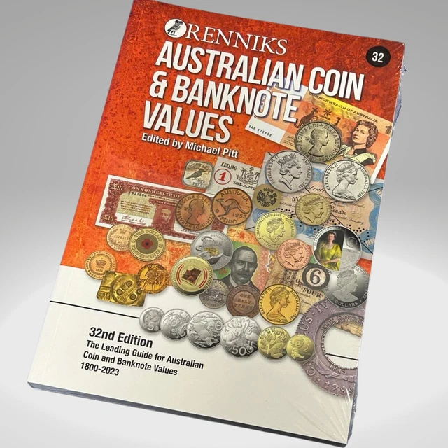 2023 RENNIKS AUSTRALIAN Coin & Banknote Values 'Hard Cover' Catalogue ...