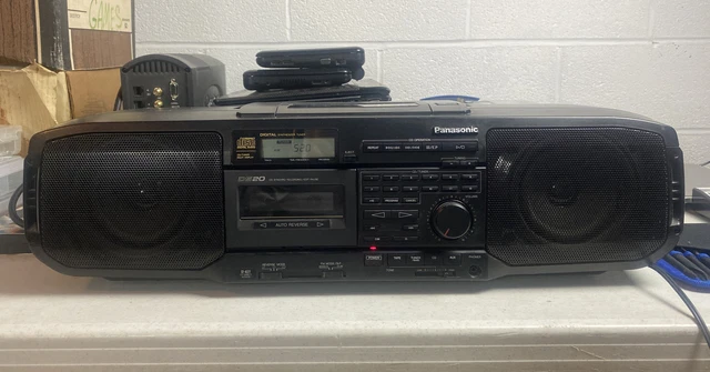 VINTAGE PANASONIC RX-DS20 MEGA Boombox CD/Radio/Cassette in Very Good ...