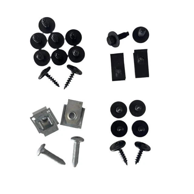 MINI FRONT BUMPER Mounting Fixings Screws Set Cooper One S R50 R52 R53 ...