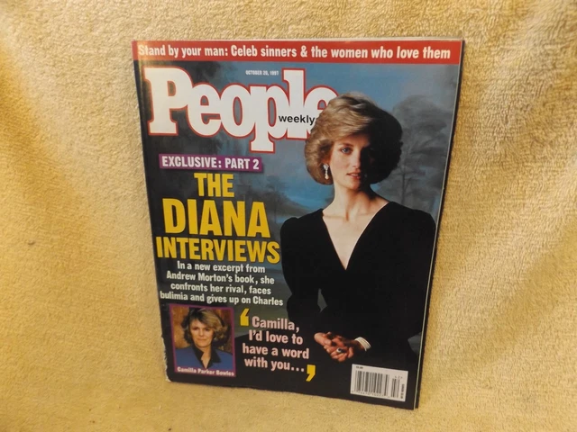 PEOPLE MAGAZINE OCTOBER 20, 1997 Princess Diana Cover £4.01 - PicClick UK