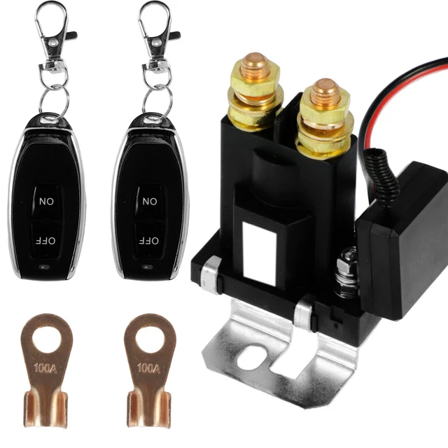 CAR BATTERY SWITCH Disconnect Power Kill Master Isolator Cut Off Remote ...
