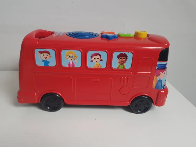 VTECH PLAYTIME BUS with Phonics Interactive Talking Bus That Teaches ...